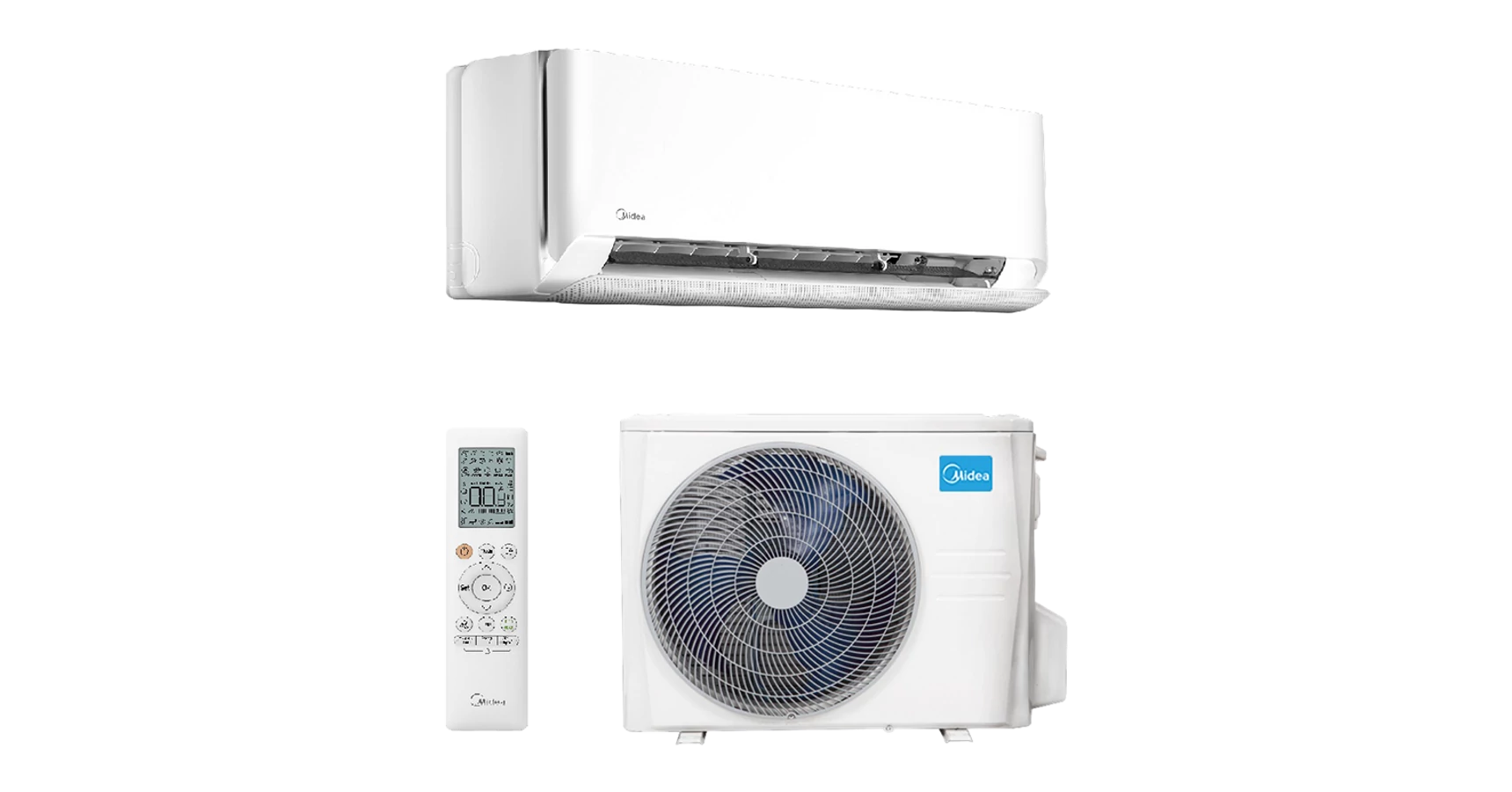 Midea BreezeleSS E MCB-12-SP oldalfali mono split klíma 3.5 kW - KlímaProfi