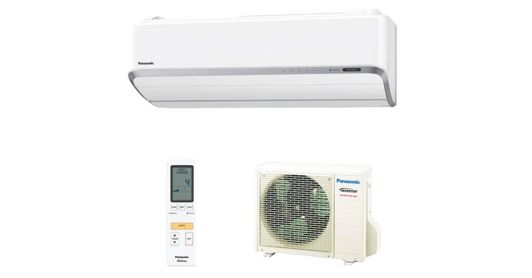 Panasonic Flagship Heatcharge KIT-VZ12-SKE oldalfali mono split klíma 3.5 kW - KlímaProfi