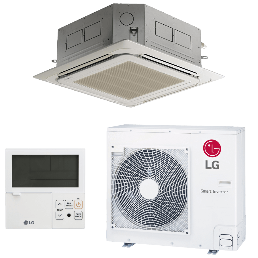 LG UT30F/UUC1 Standard kazettás mono split klíma 8.8 kW (PT-AAGW0 dekorpanellel) - KlímaProfi